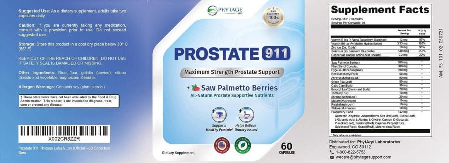 Prostate 911 Reviews – Is it Legit & Worth Buying?