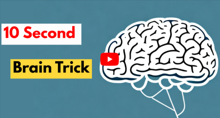 10 Second Brain Trick: Focus & Mental Clarity